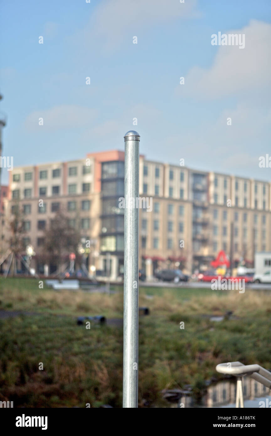 Pole without sign Stock Photo - Alamy