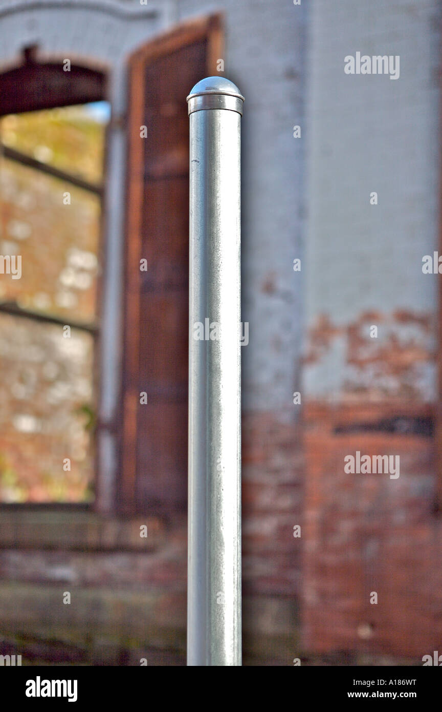 Pole without sign Stock Photo - Alamy