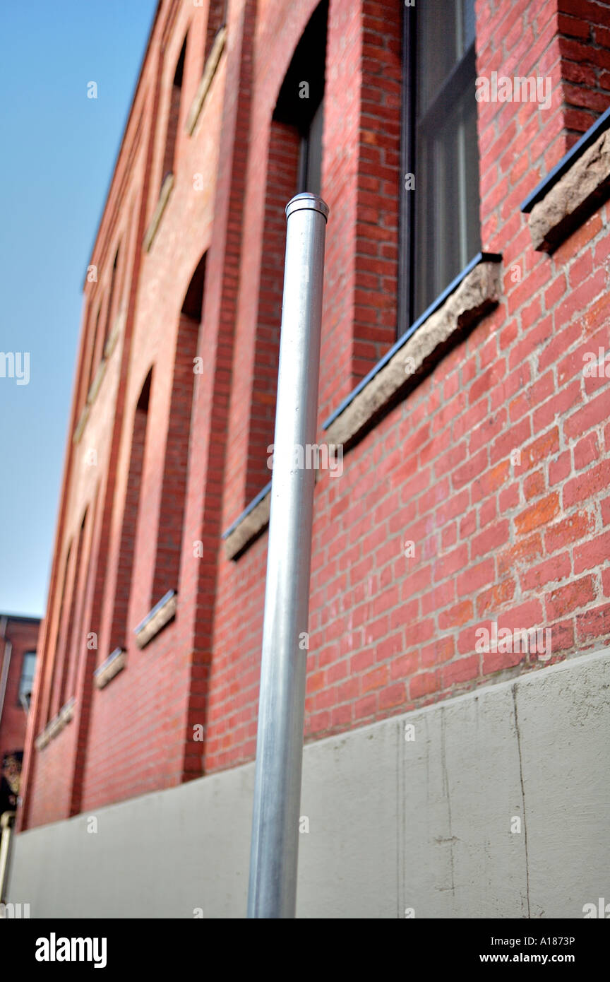 Pole without sign Stock Photo - Alamy