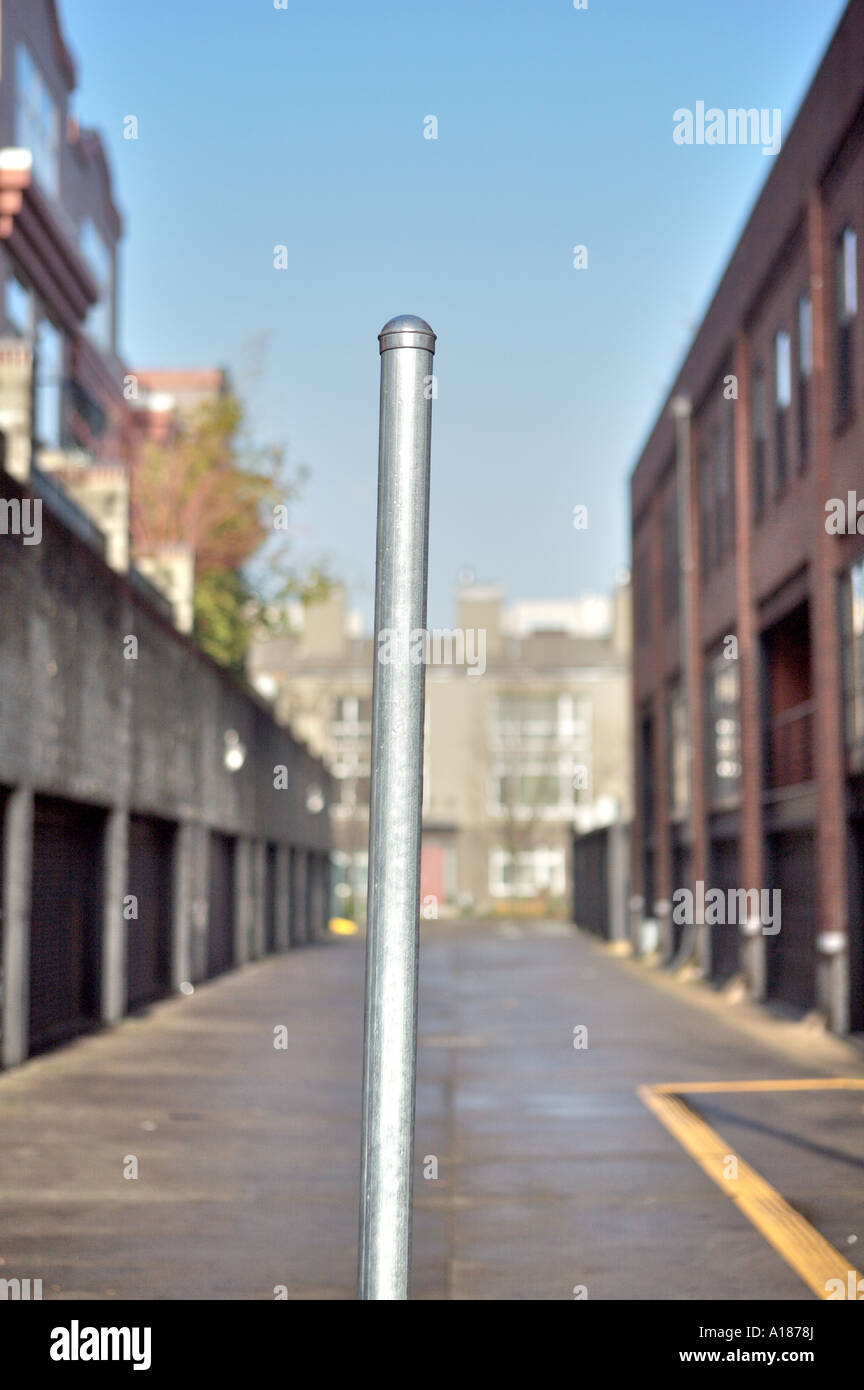 Pole without sign Stock Photo - Alamy