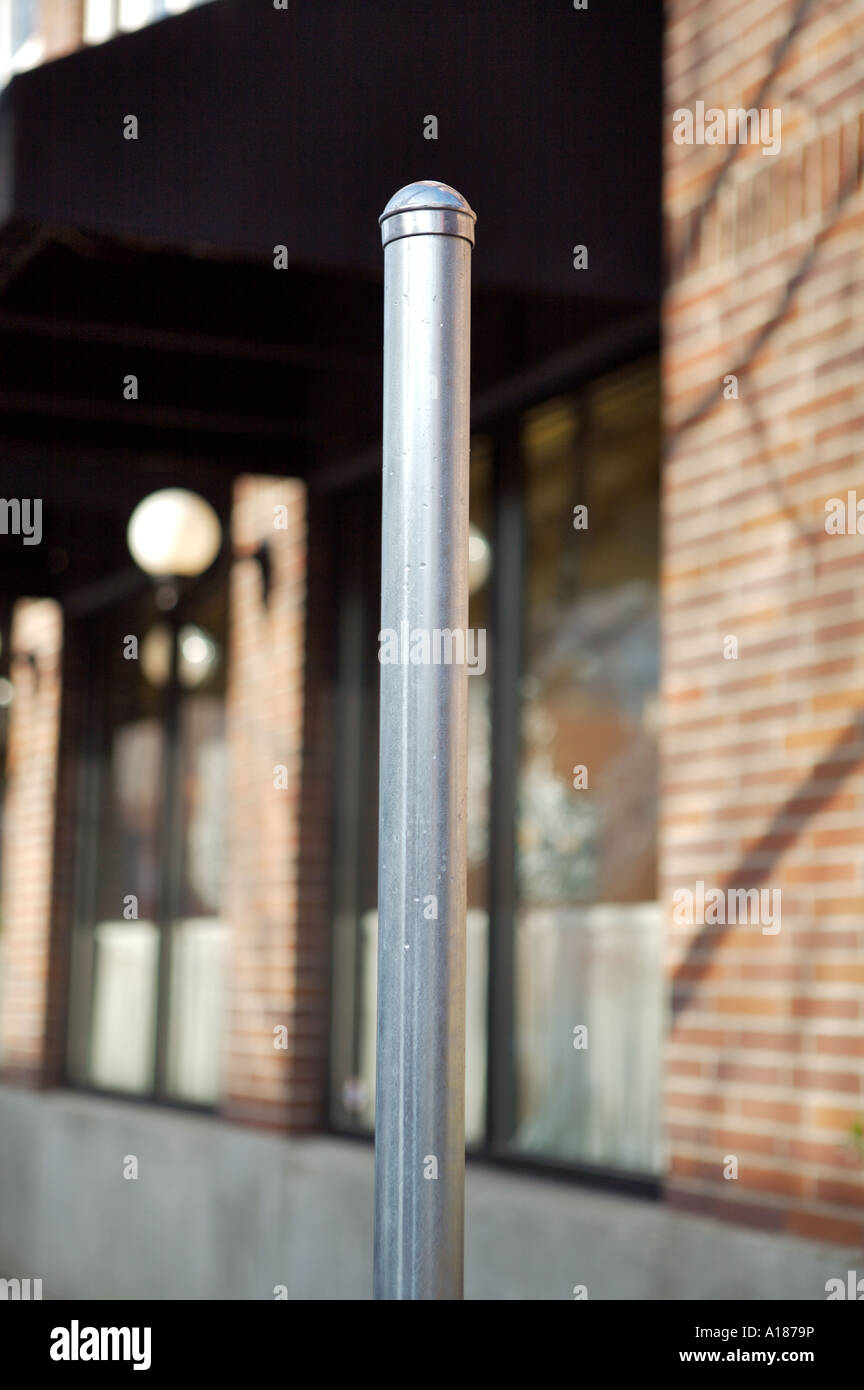 Pole without sign Stock Photo - Alamy