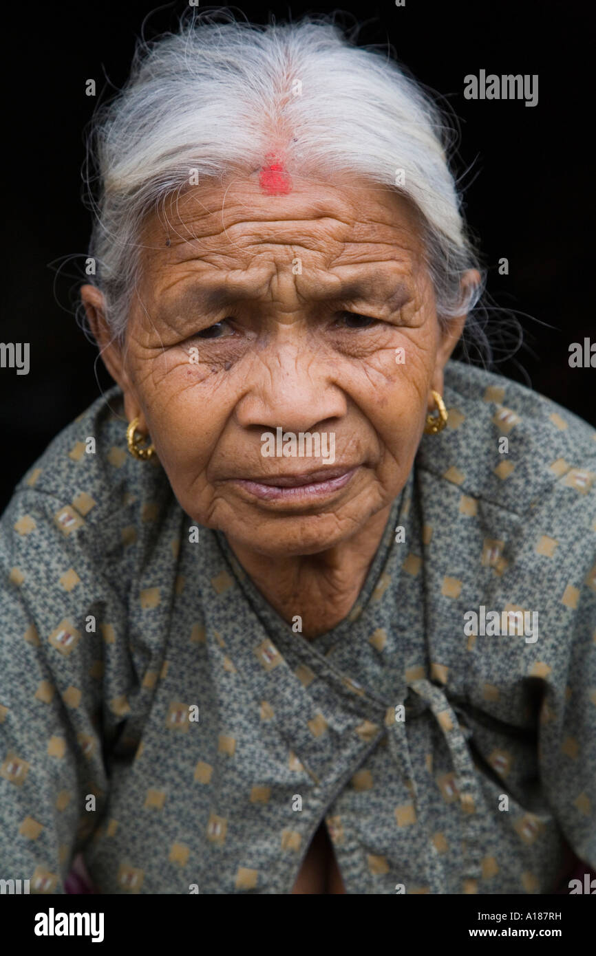 Nawari lady in Nepal Stock Photo - Alamy