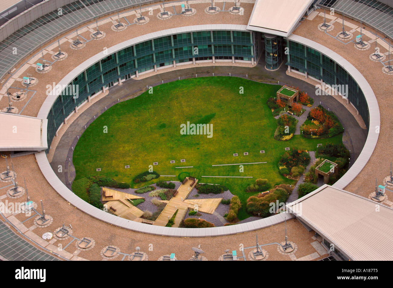 THE GOVERNMENT COMMUNICATIONS HEADQUARTERS GCHQ IN CHELTENHAM Stock ...