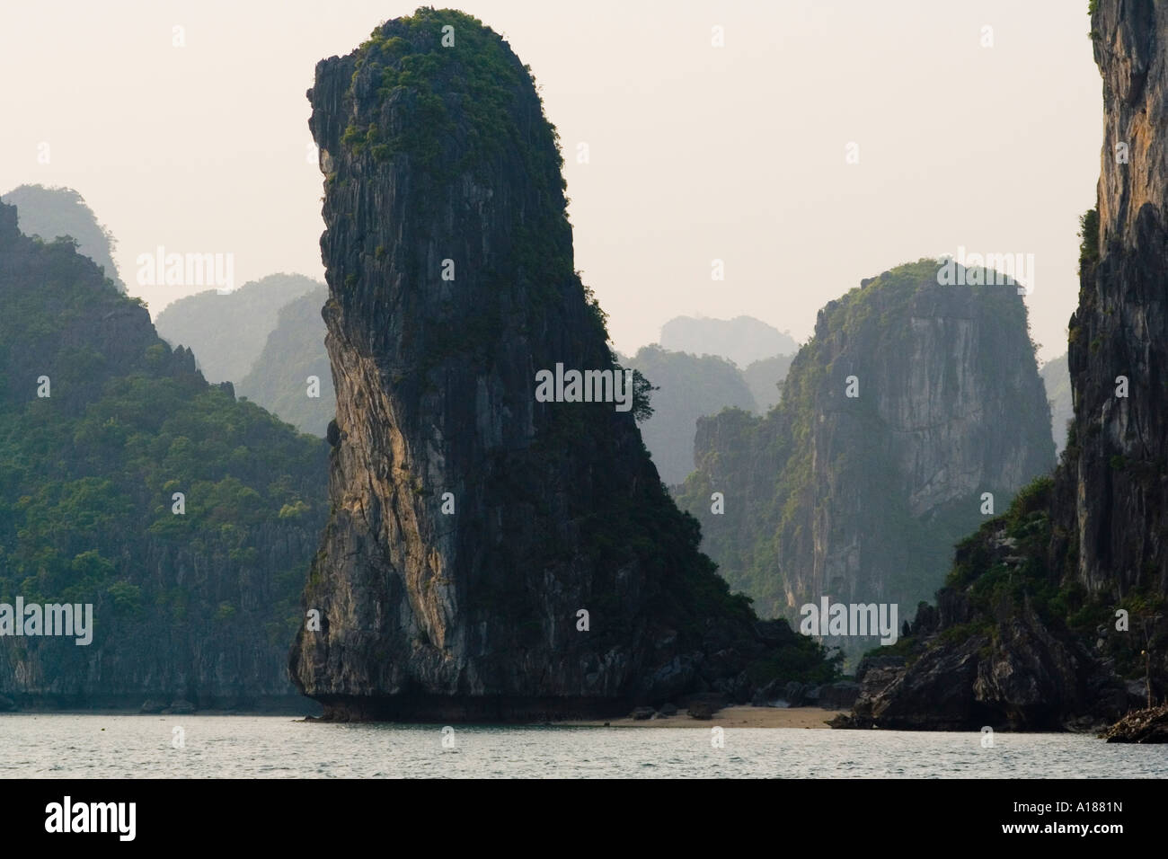 Limestone pinnacle island hi-res stock photography and images - Alamy