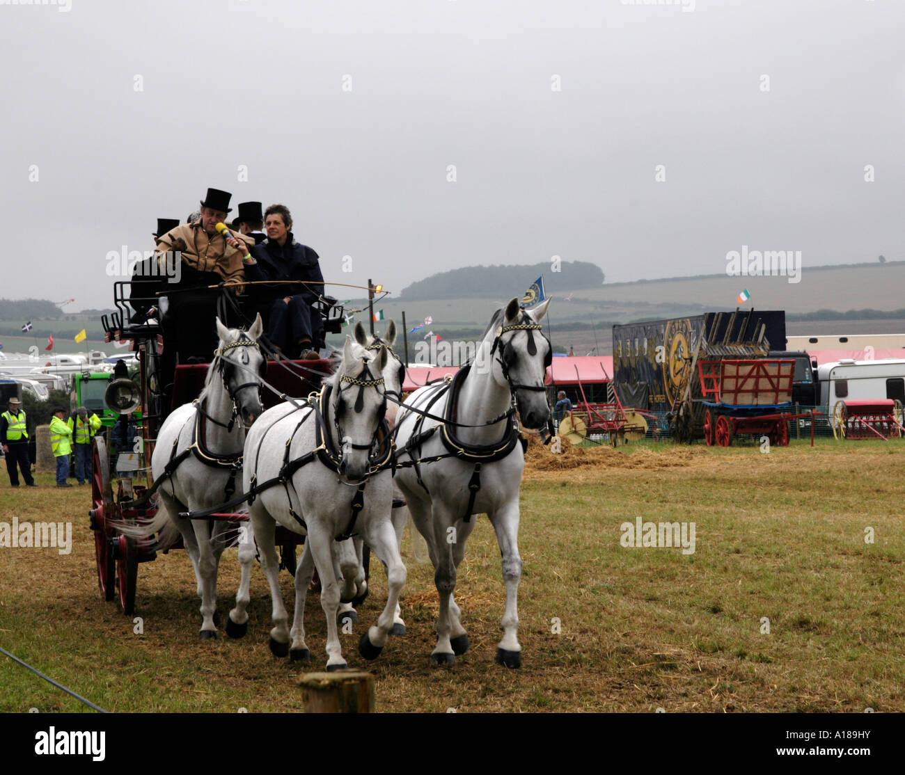 Vintage Mail Coach Stock Photo - Alamy