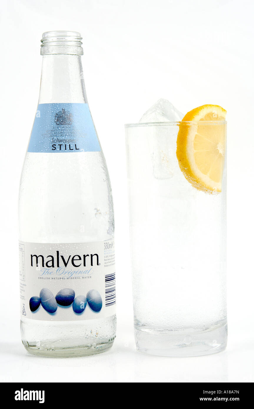 Malvern water bottle hi-res stock photography and images - Alamy