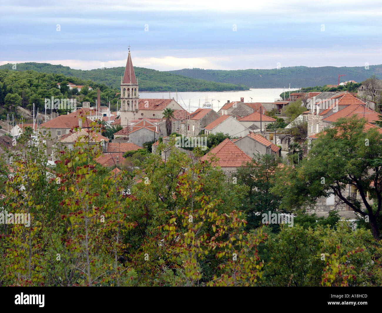Milna harbour port hi-res stock photography and images - Alamy