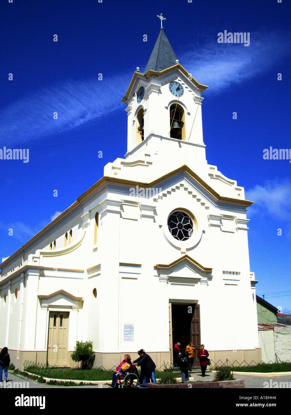 CHILE Punta Arenas Cathedral Stock Photo - Alamy
