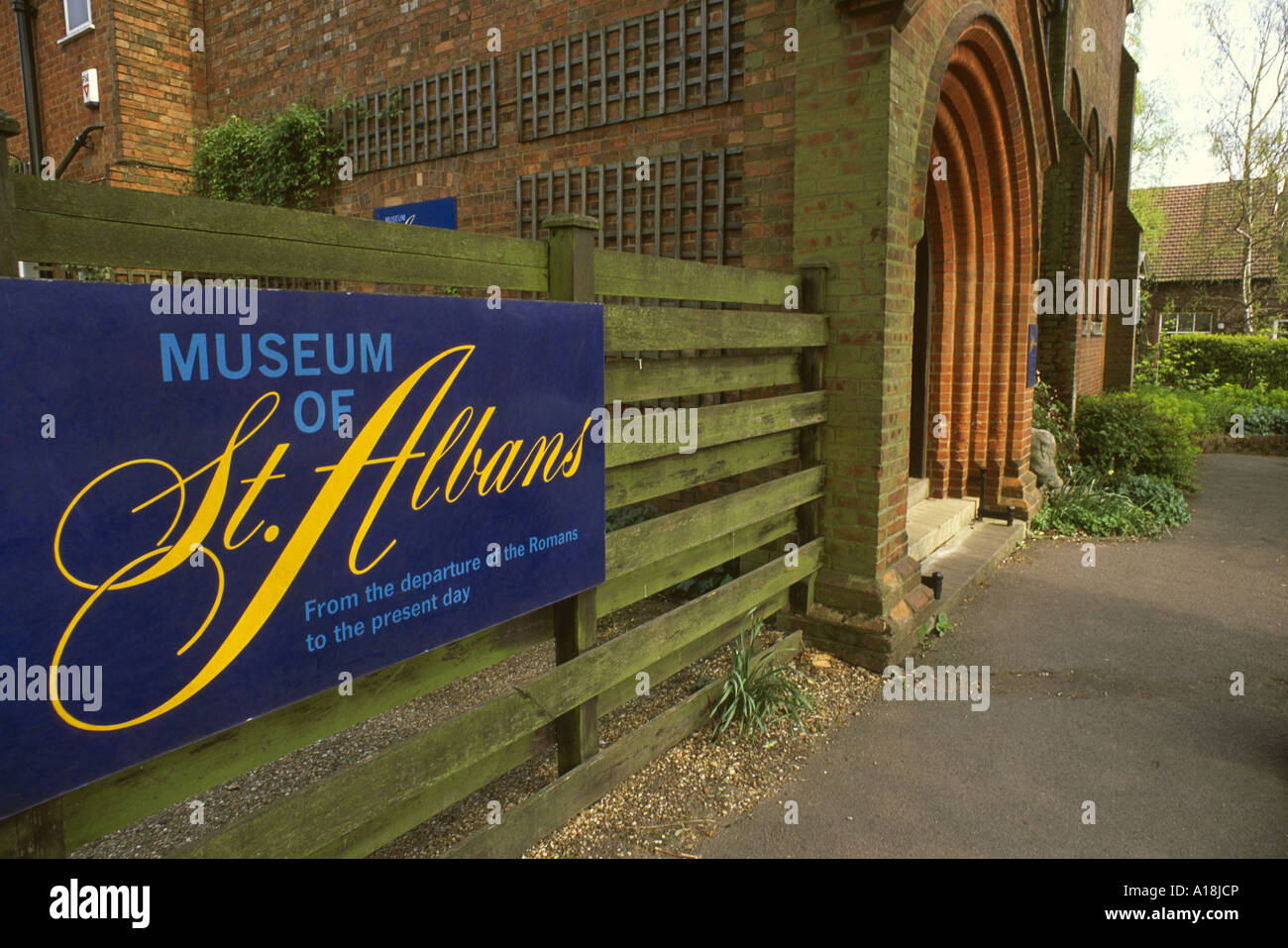 Museum of St Albans, Hertfordshire UK Stock Photo - Alamy