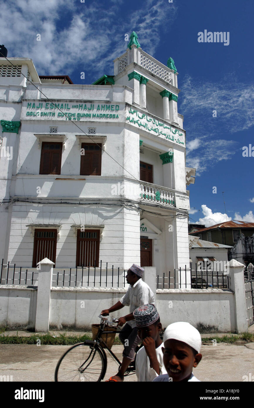 ZANZIBAR Madressa in Stone Town Stock Photo - Alamy