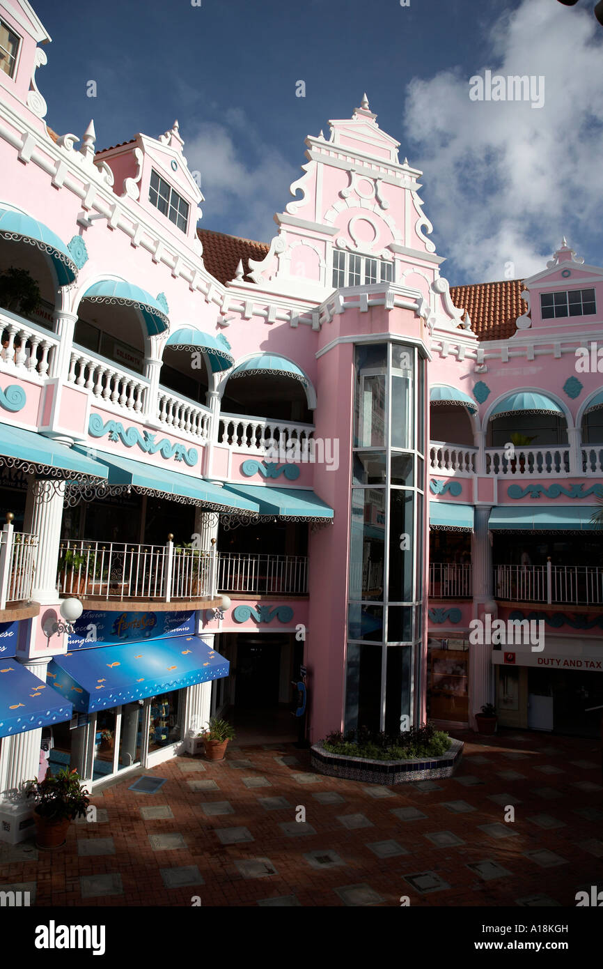 view inside the royal plaza mall oranjestad aruba caribbean west indies ...