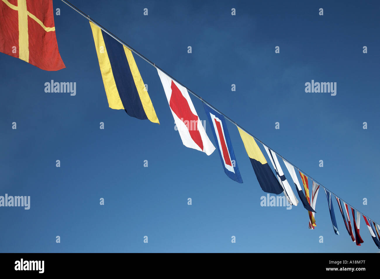 Nautical flags hi-res stock photography and images - Alamy