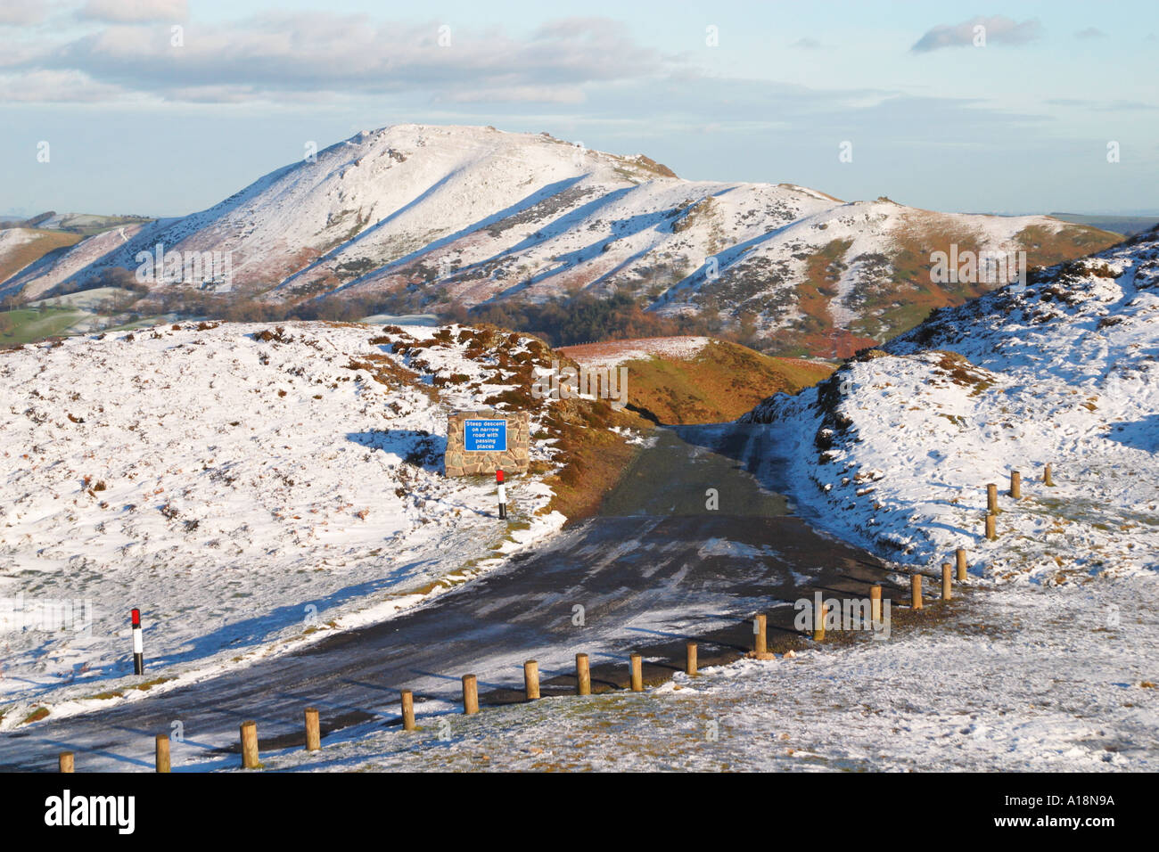 Long mynd snow hi-res stock photography and images - Alamy
