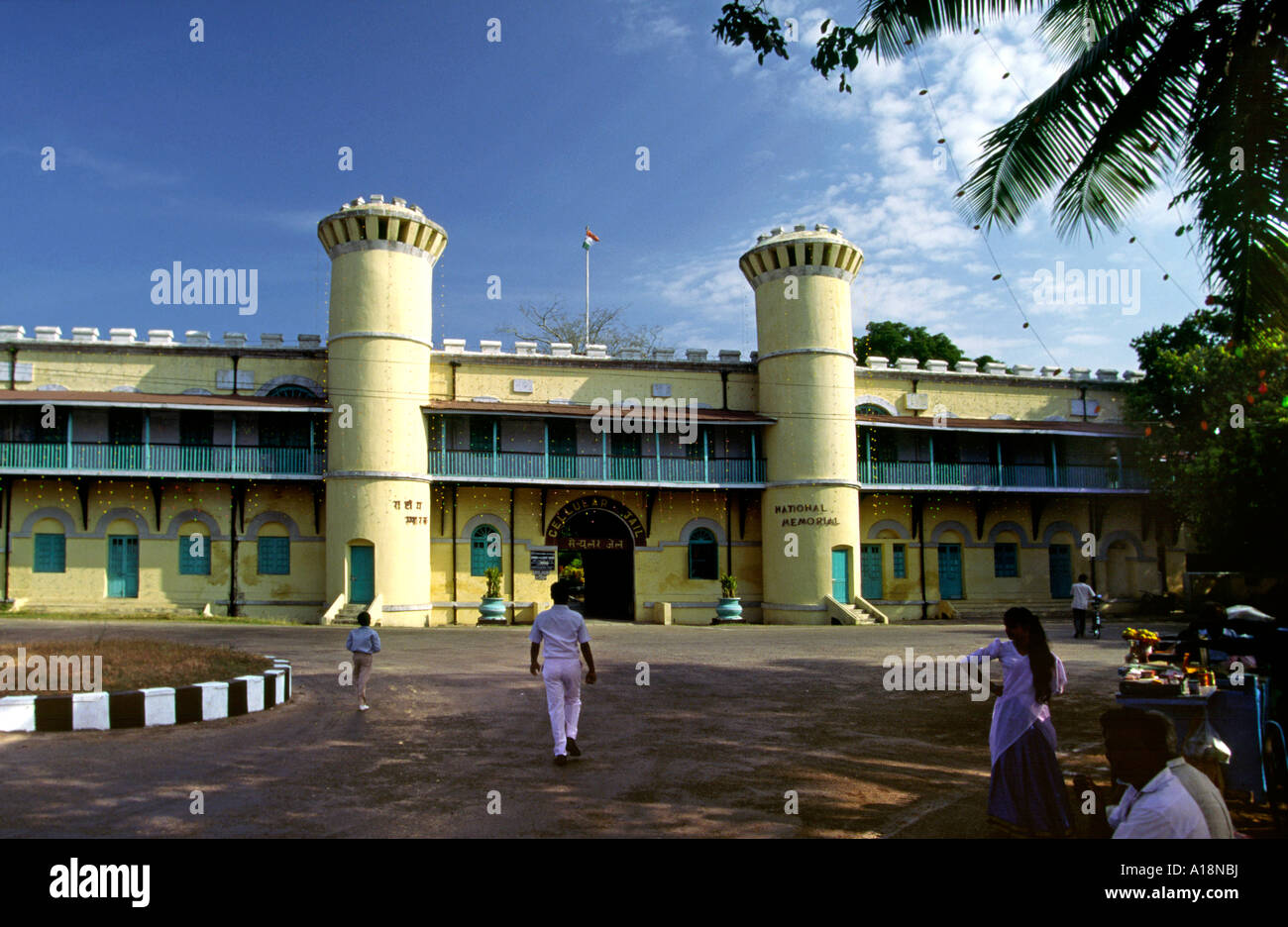India South Andaman Island Port Blair Cellular Jail National Memorial ...