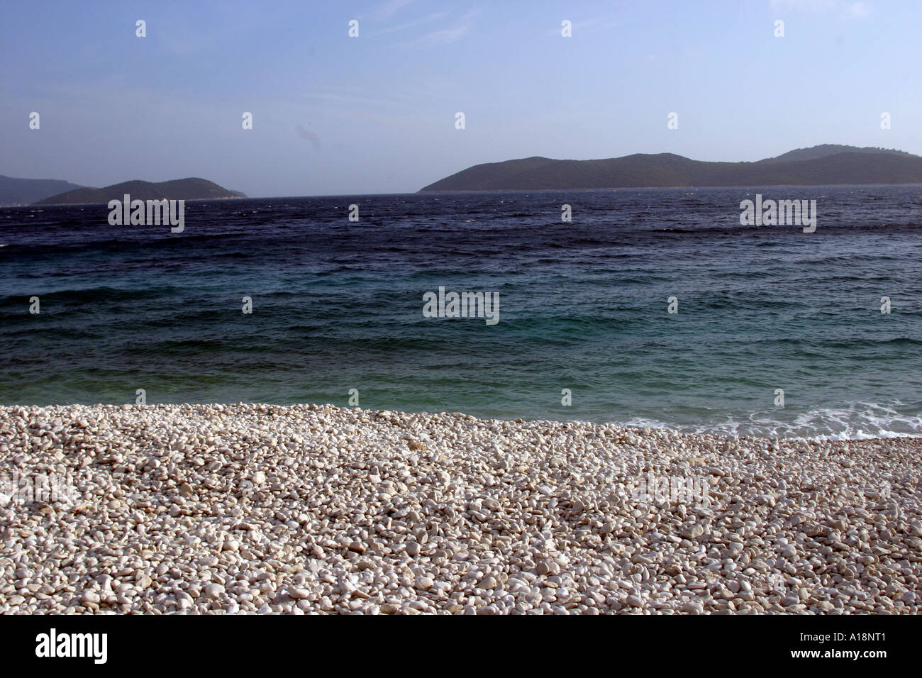 Pebbled beach near dubrovnik hi-res stock photography and images - Alamy