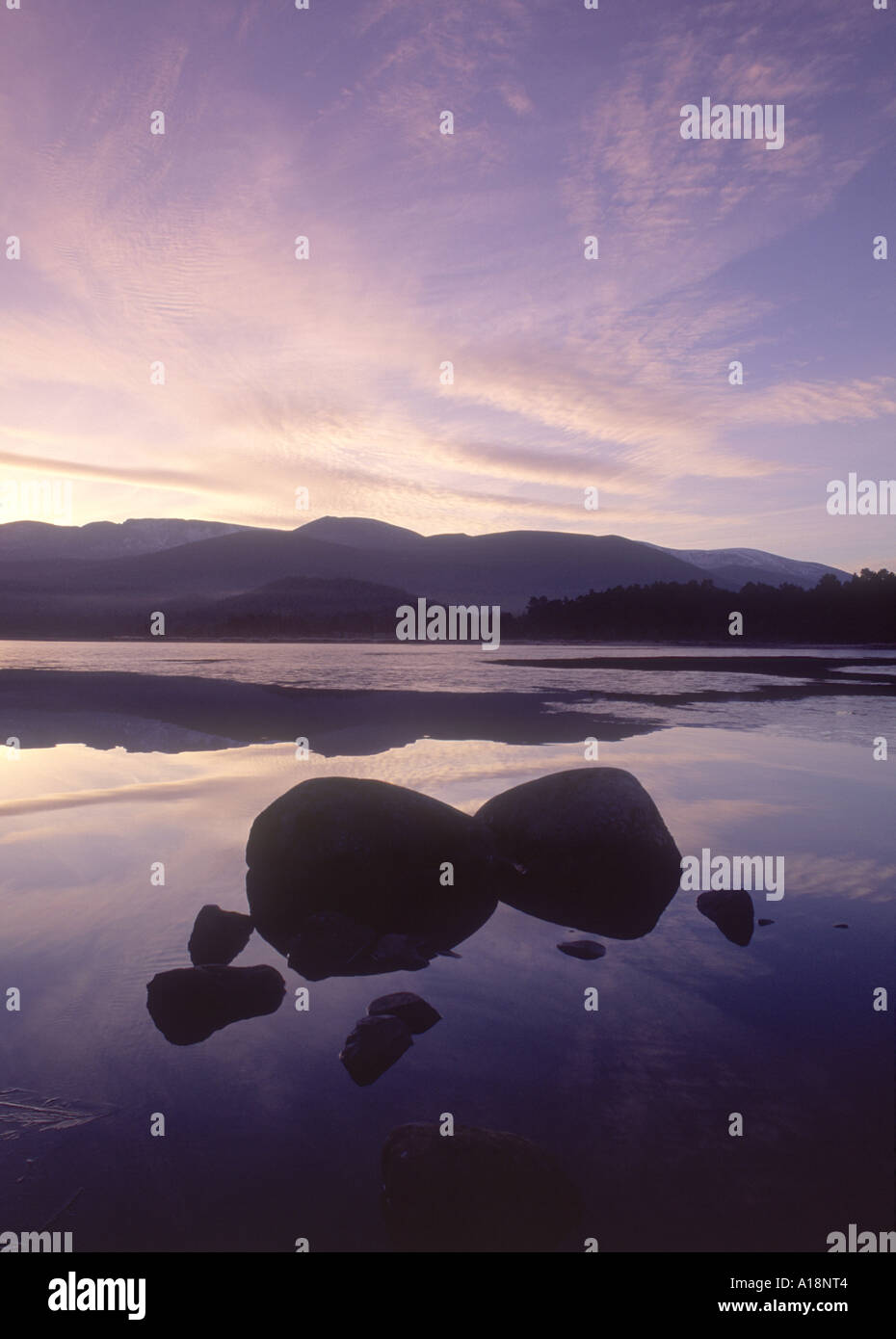 Loch Morlich Aviemore Stock Photo - Alamy