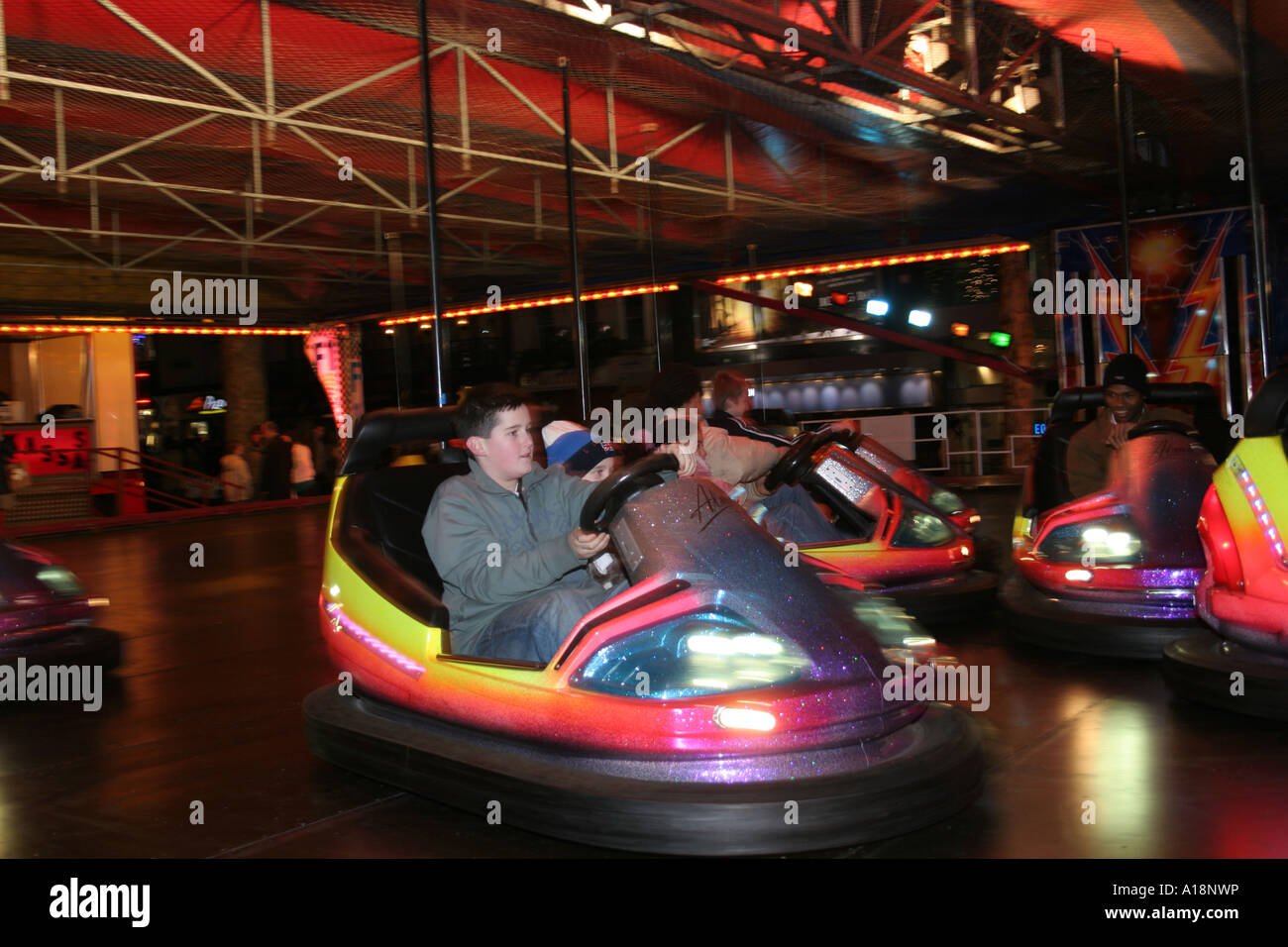 Bumper car ride hi-res stock photography and images - Alamy