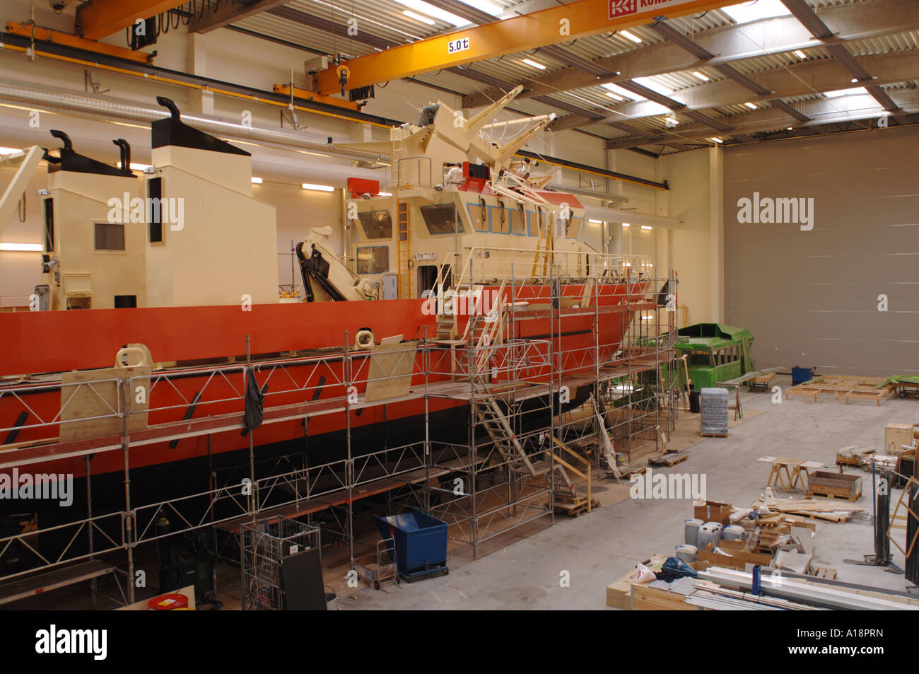 Surveying vessel under construction hi-res stock photography and images ...