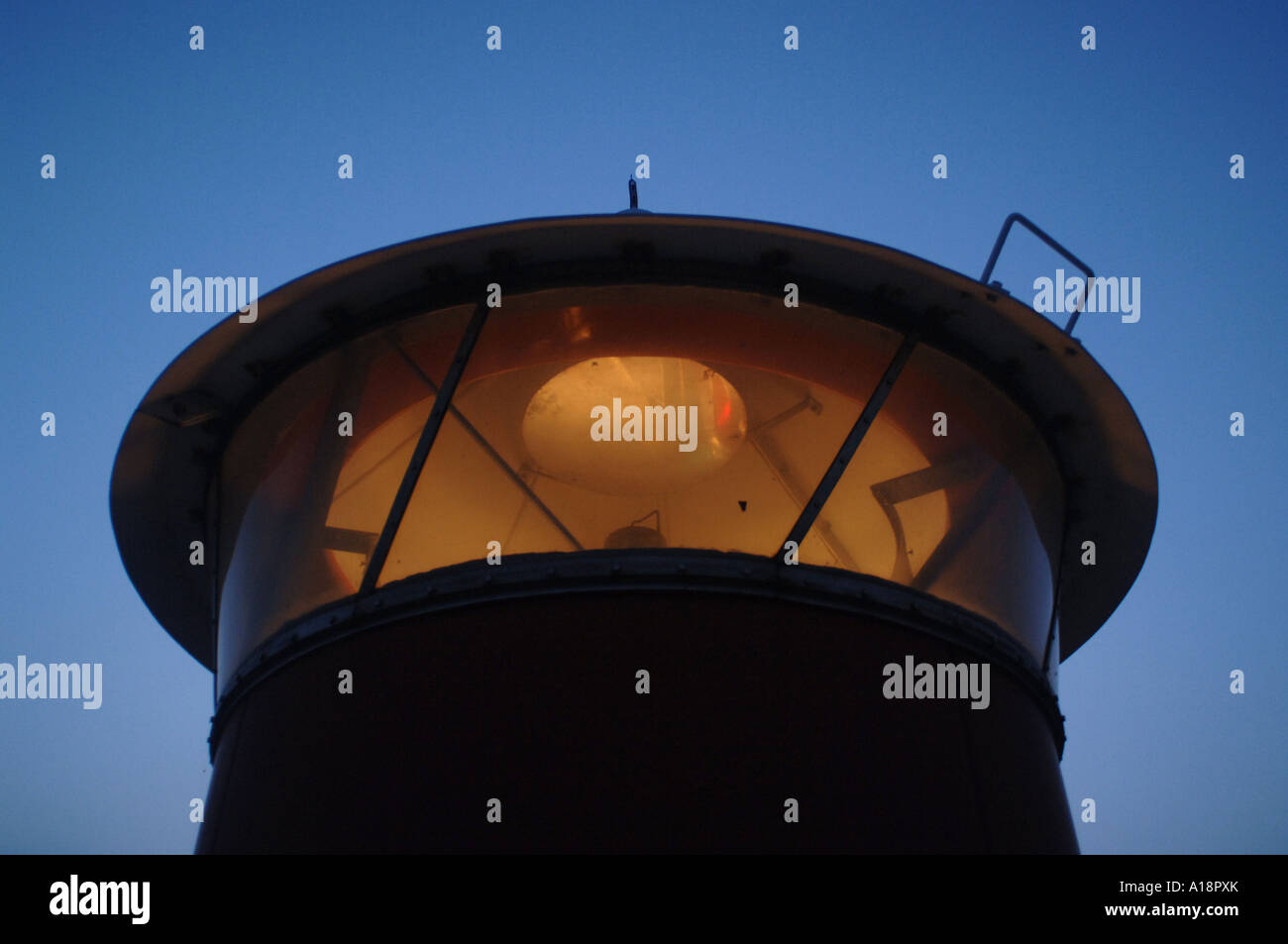 A moody image of a lighthouse at Aalborg in Denmark Stock Photo - Alamy