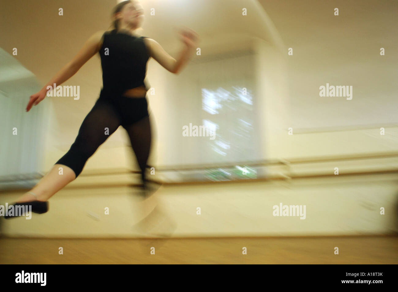 Young ballet dancers from Poland training at dance workshops in Lublin ...