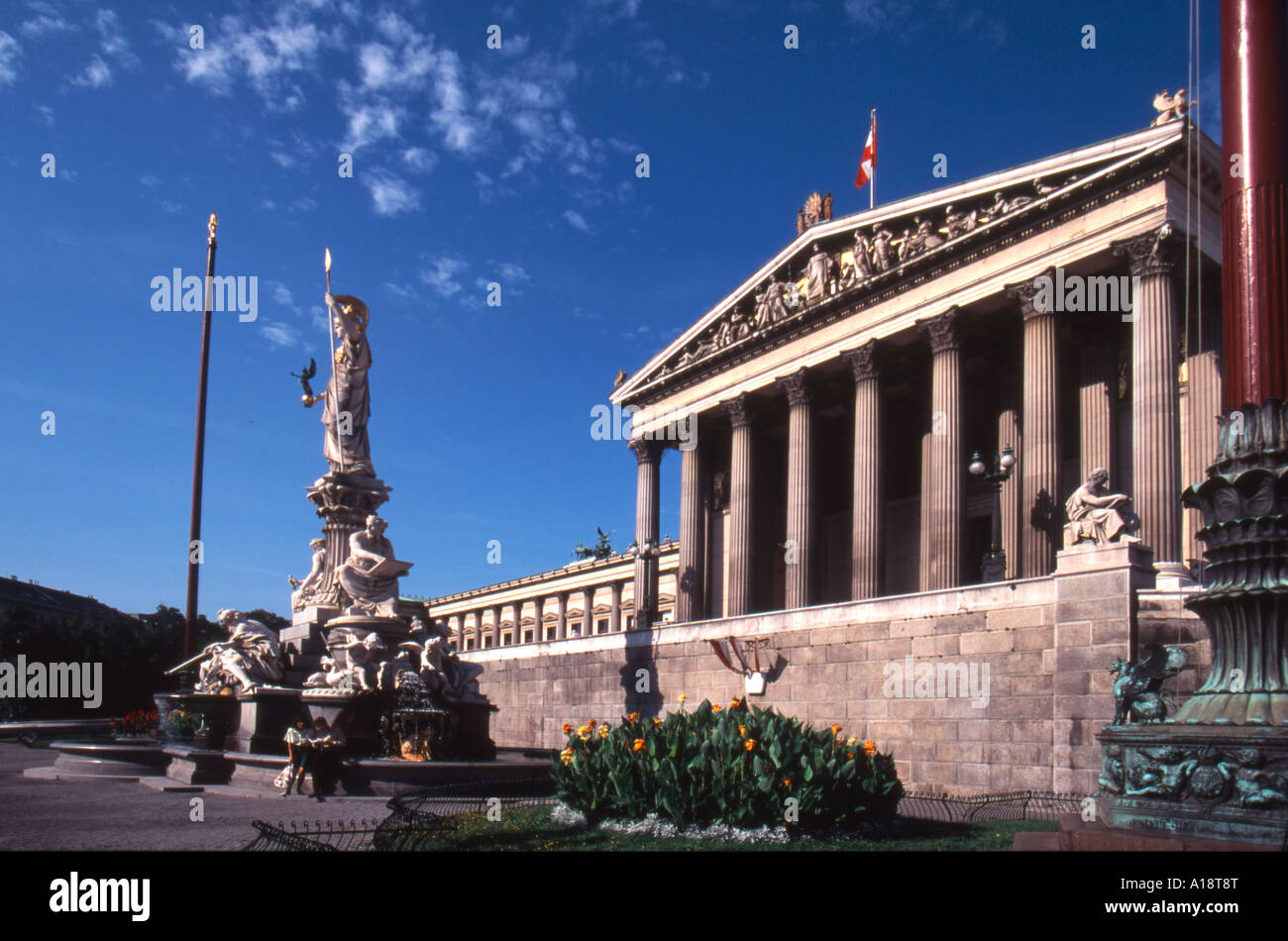 Parliament Building Vienna Austria Stock Photo - Alamy