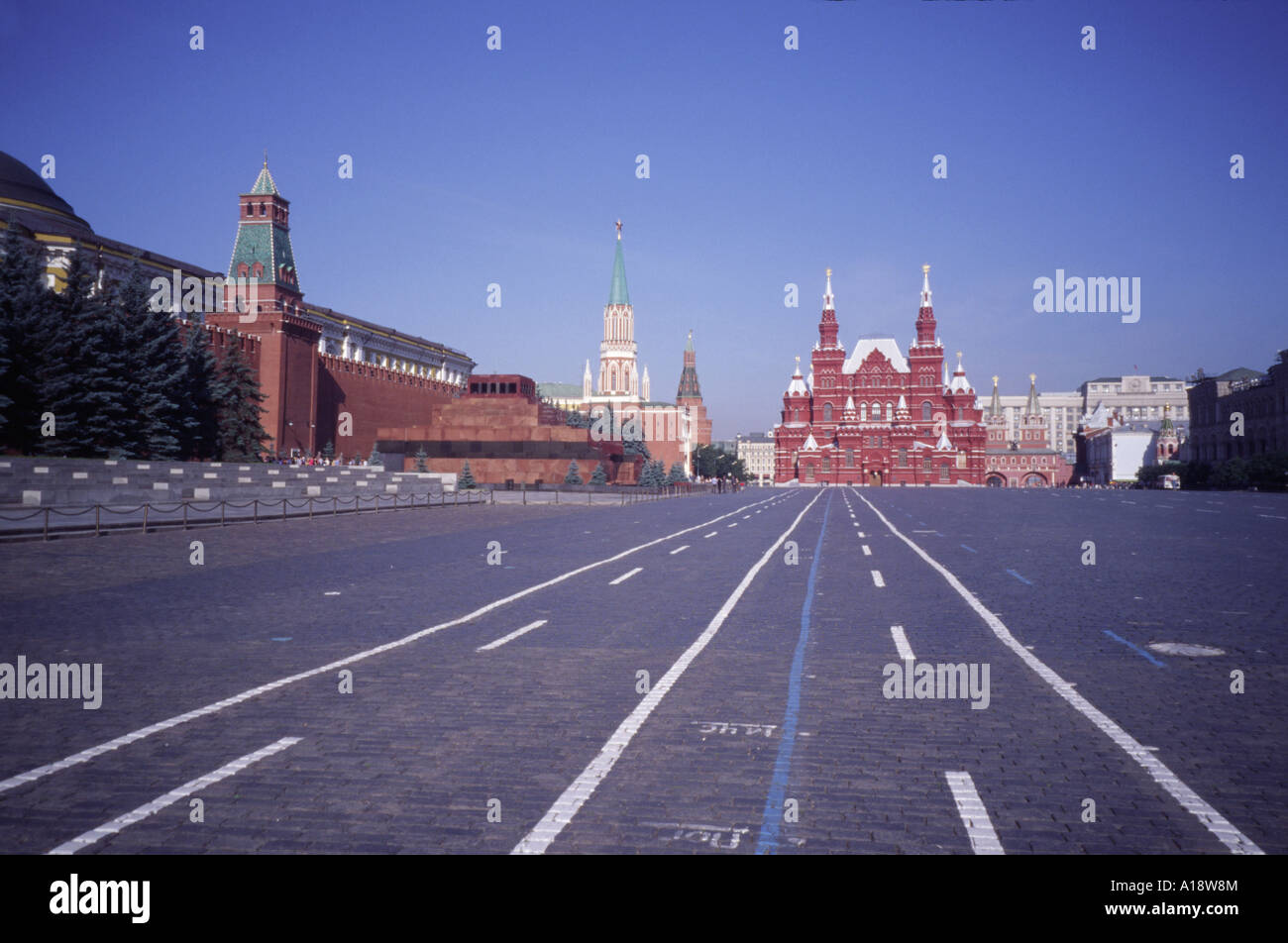 Red Square Moscow Stock Photo - Alamy