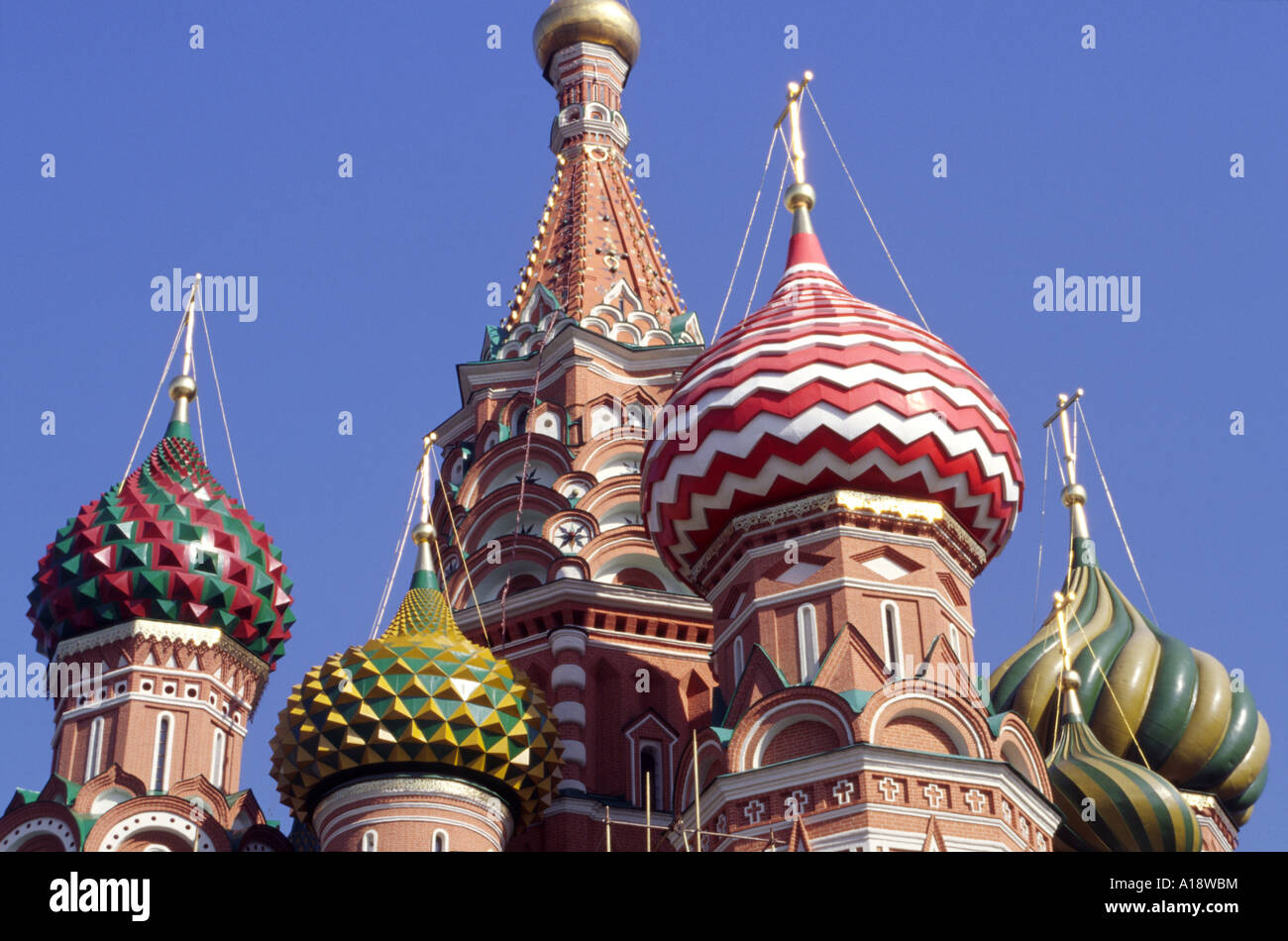 Russian st basils cathedral hi-res stock photography and images - Alamy
