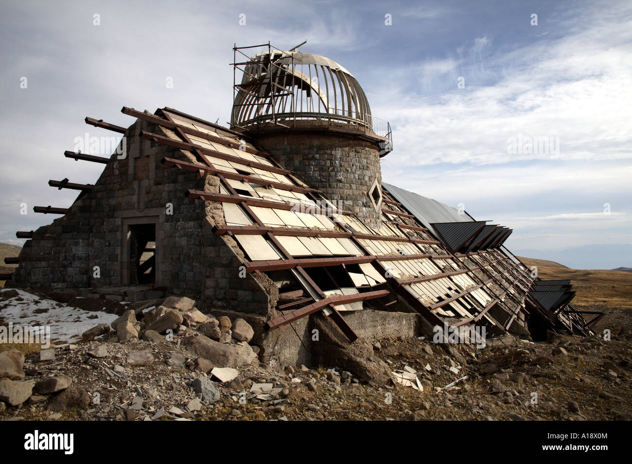 Abandoned Cosmic Ray Research Facility. Mount Aragats, Armenia ...