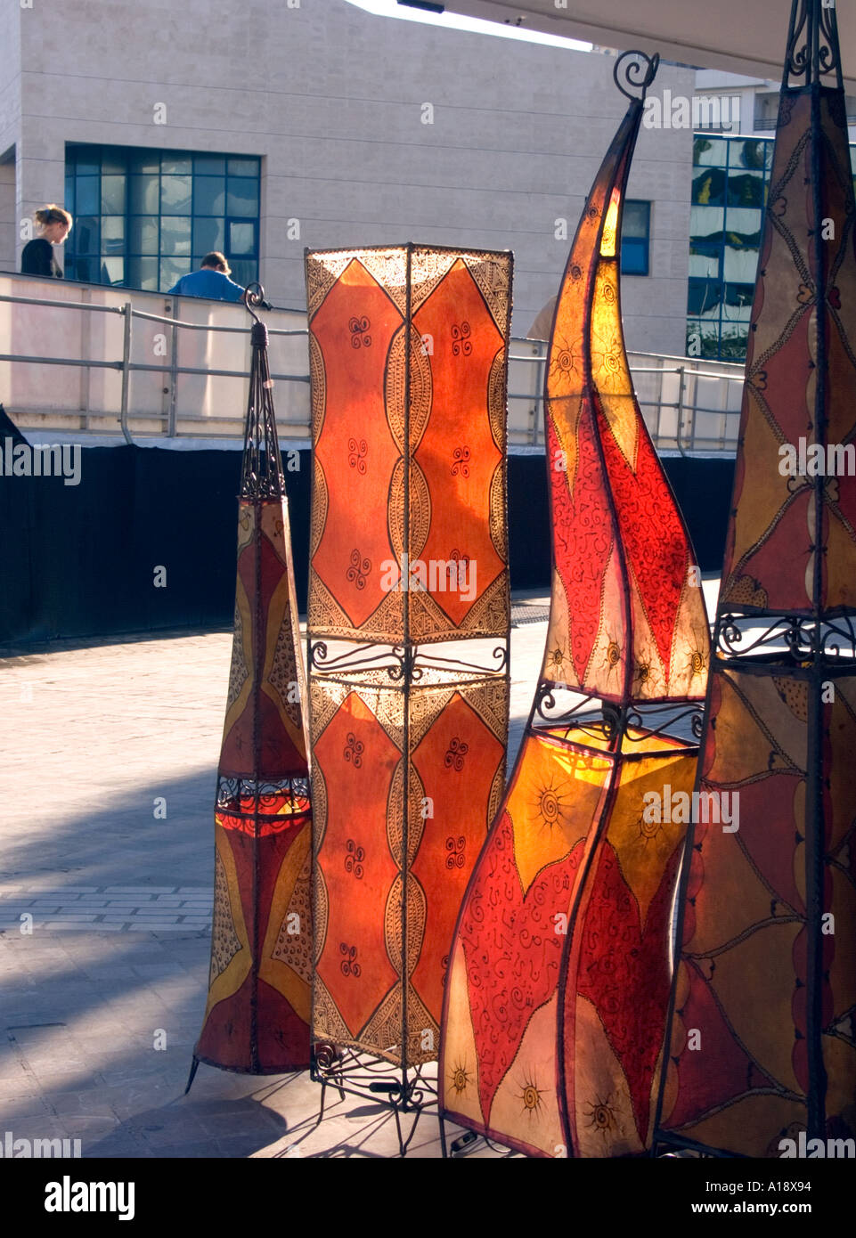 African Craft Items on sale Stock Photo - Alamy