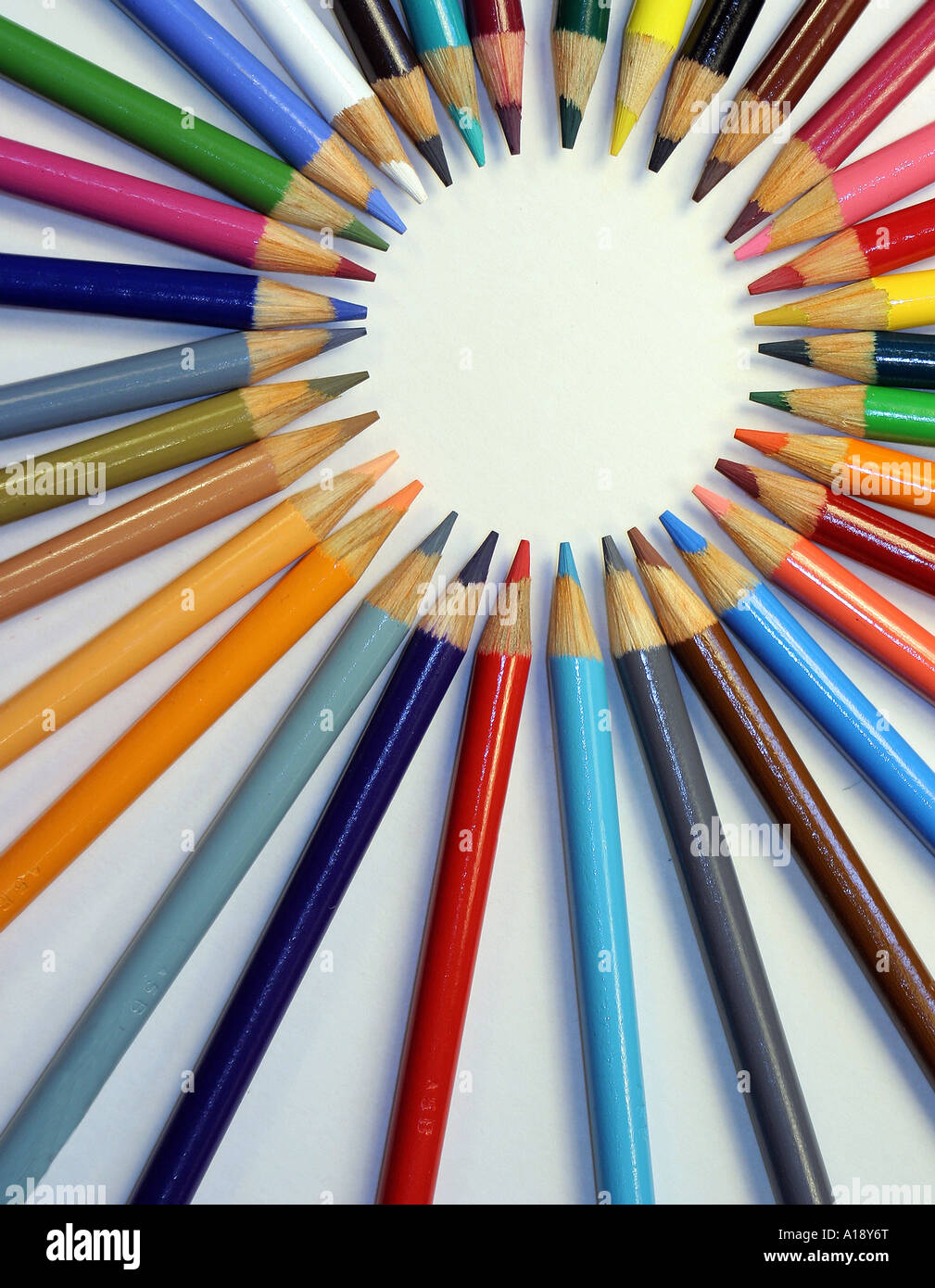 Pencil drawing circles hi-res stock photography and images - Alamy