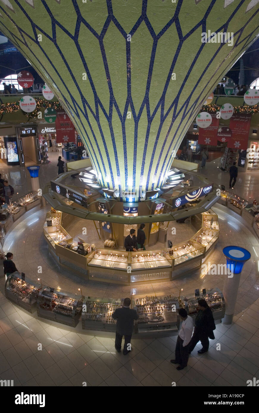 Duty Free shopping Abu Dhabi international airport United Arab Emirates ...