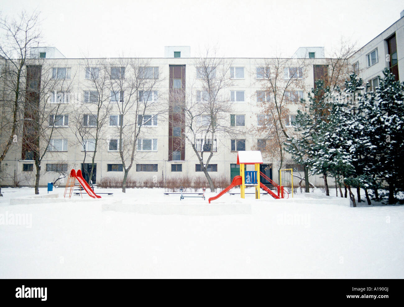Slovakia bratislava petrzalka housing complex hi-res stock photography ...