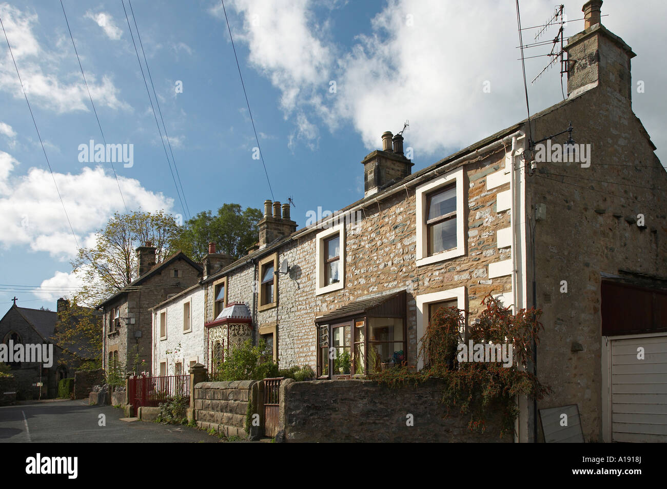 Ingleton a small town in the Yorkshire Dales between the three peaks ...