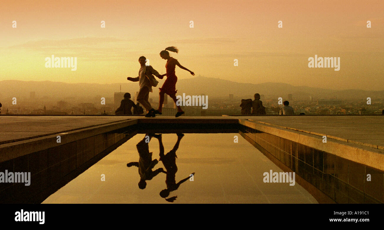Skipping reflection hi-res stock photography and images - Alamy
