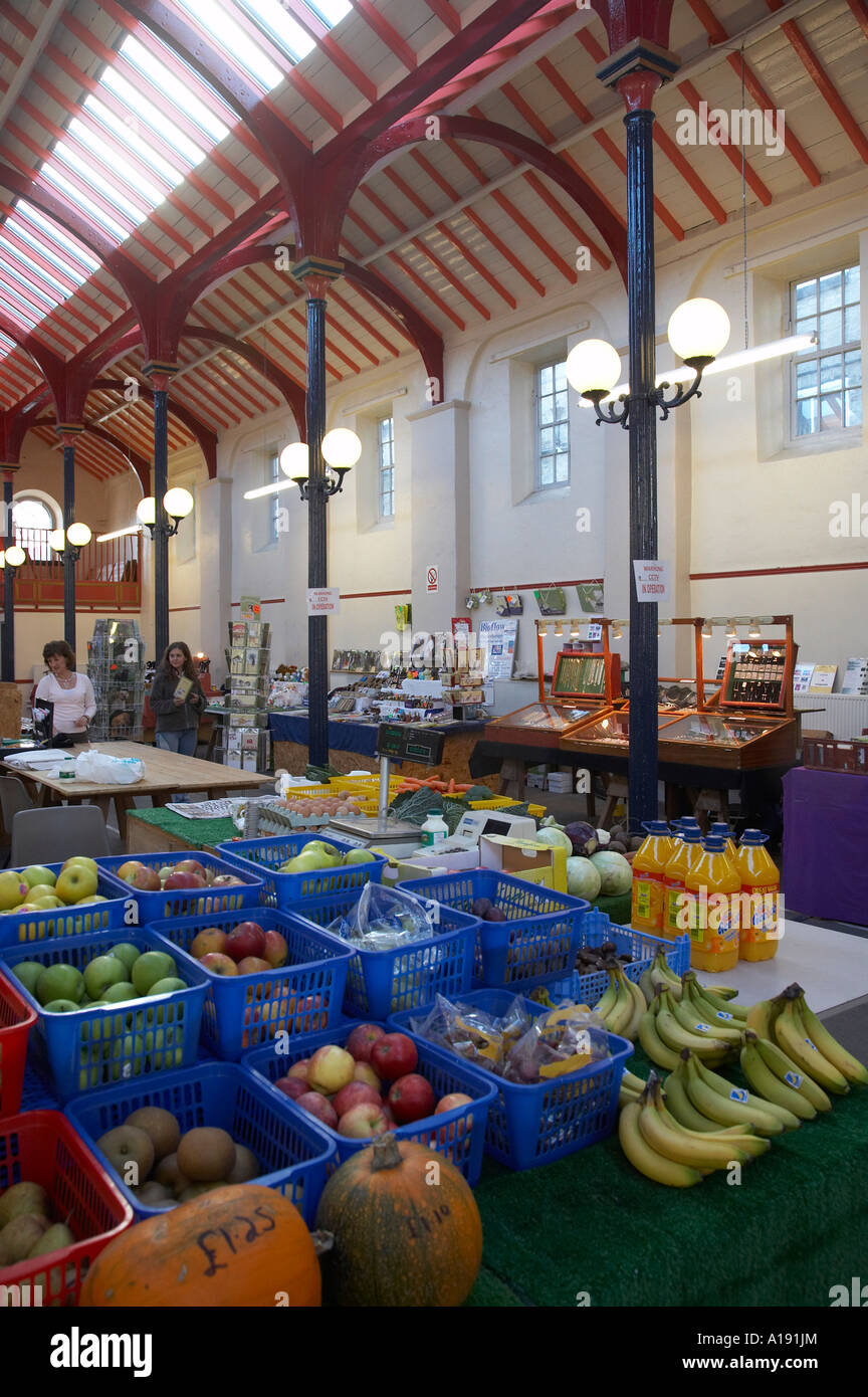 The Indoor Market Hall Market Place Richmond North Yorkshire England ...