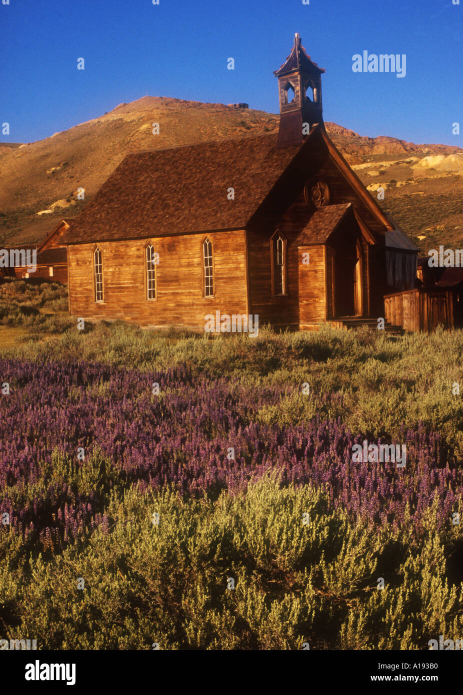 Methodist church ghost town bodie hi-res stock photography and images - Alamy