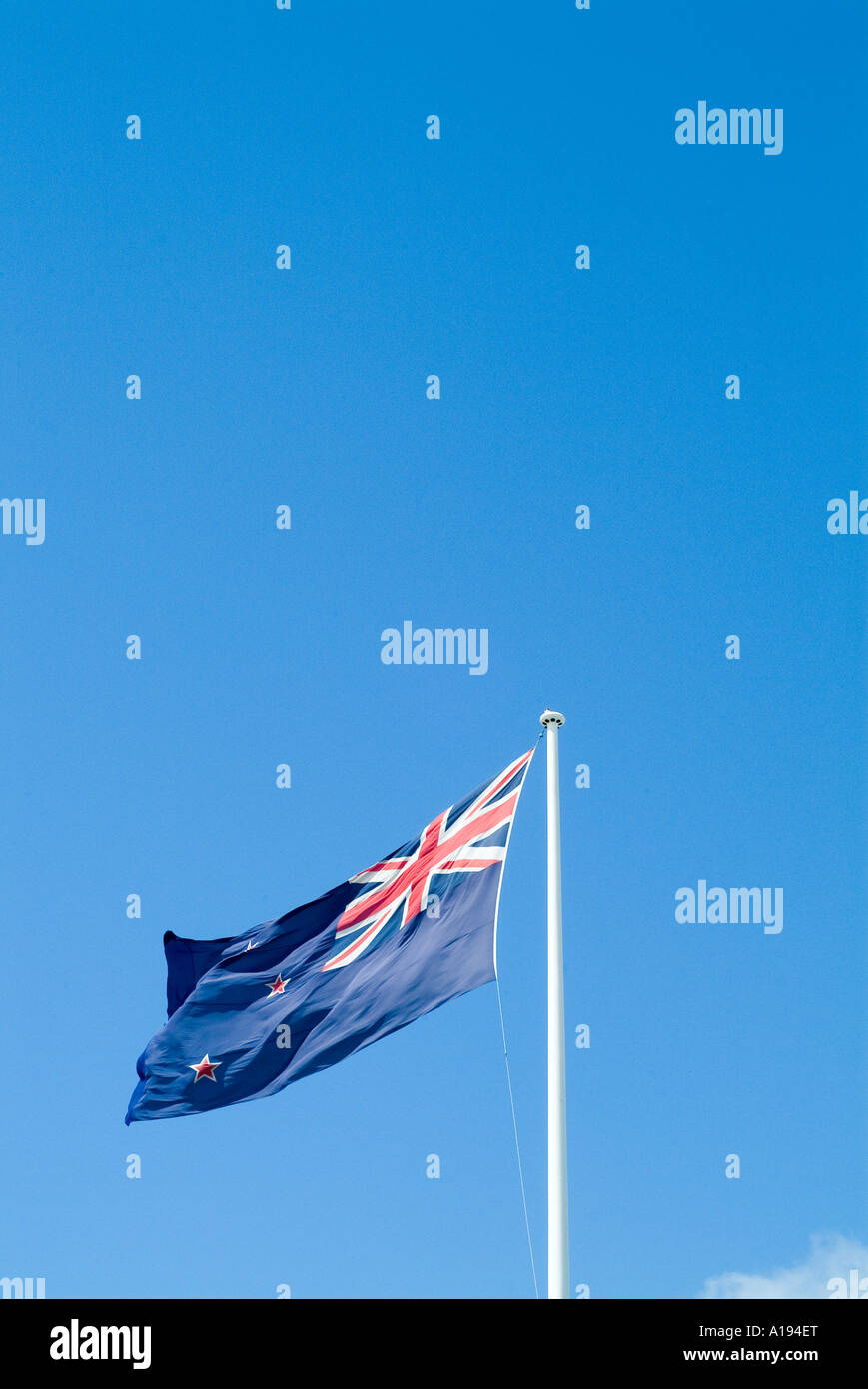 NZ Flag V Stock Photo - Alamy
