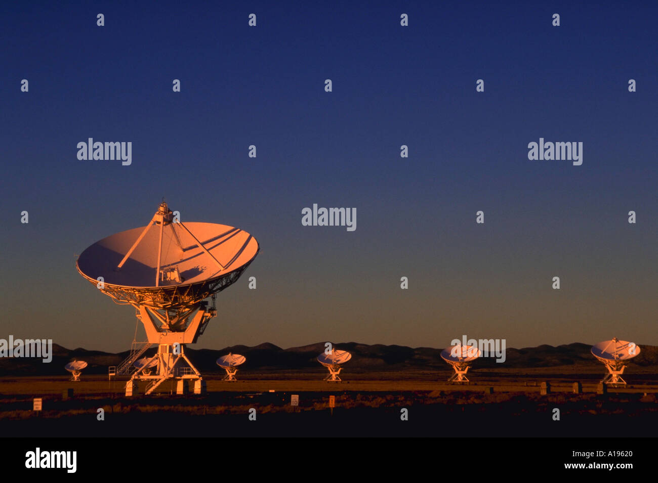 National Radio Astronomy Observatory Very large array New Mexico Stock ...