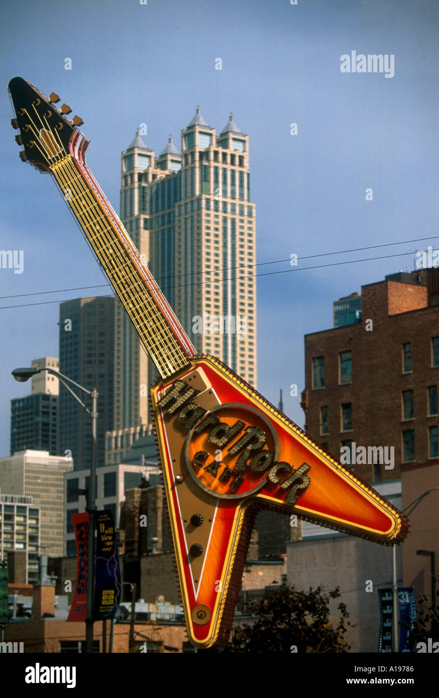Chicago rock cafe hi-res stock photography and images - Alamy