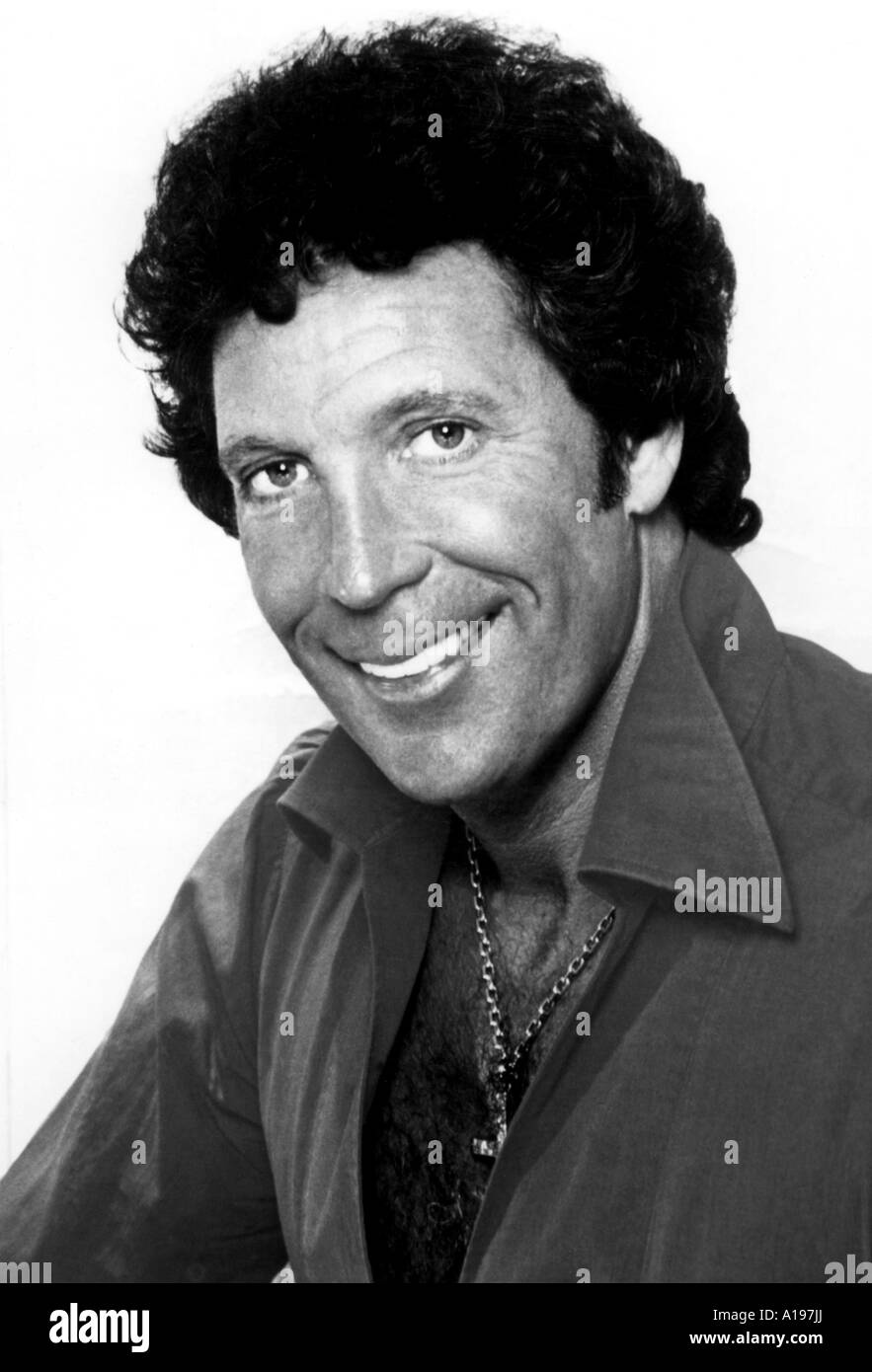 TOM JONES Welsh singer about 1974 Stock Photo - Alamy