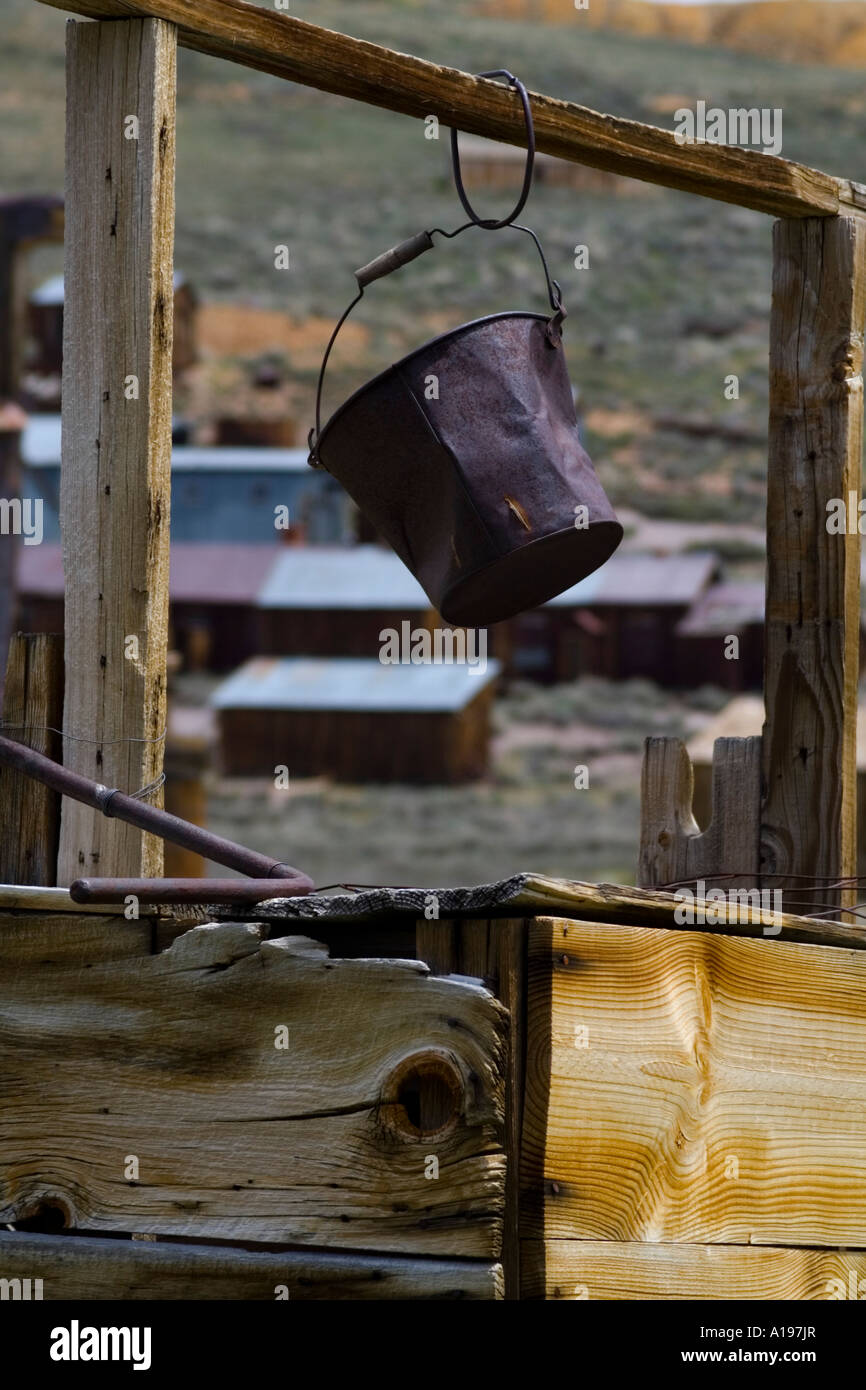 Pail hanging over well hi-res stock photography and images - Alamy