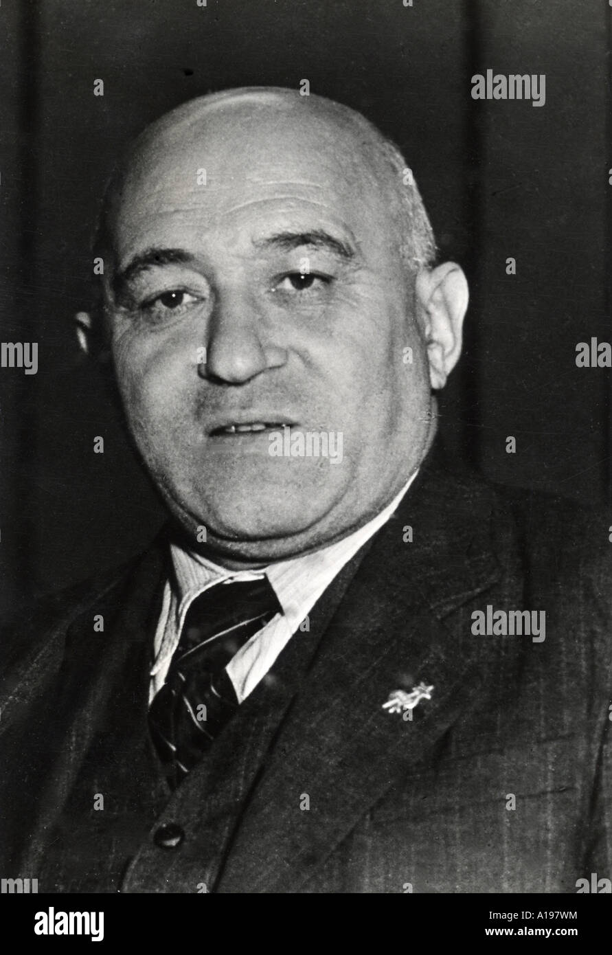 MATYAS RAKOSI Hungarian Prime Minister in 1946 Stock Photo - Alamy