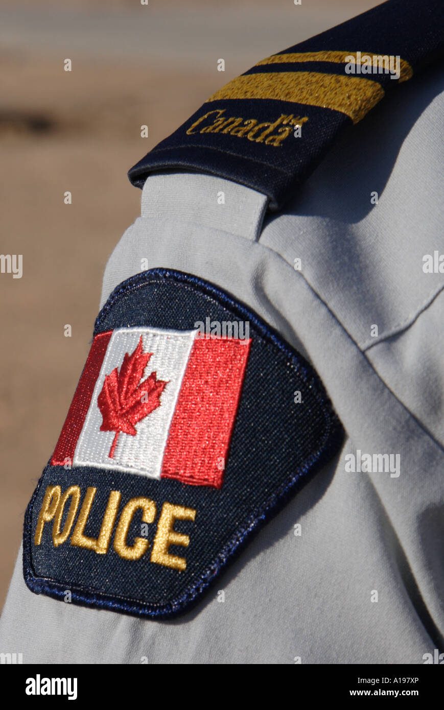 Canadian mounted police with flag hi-res stock photography and images ...