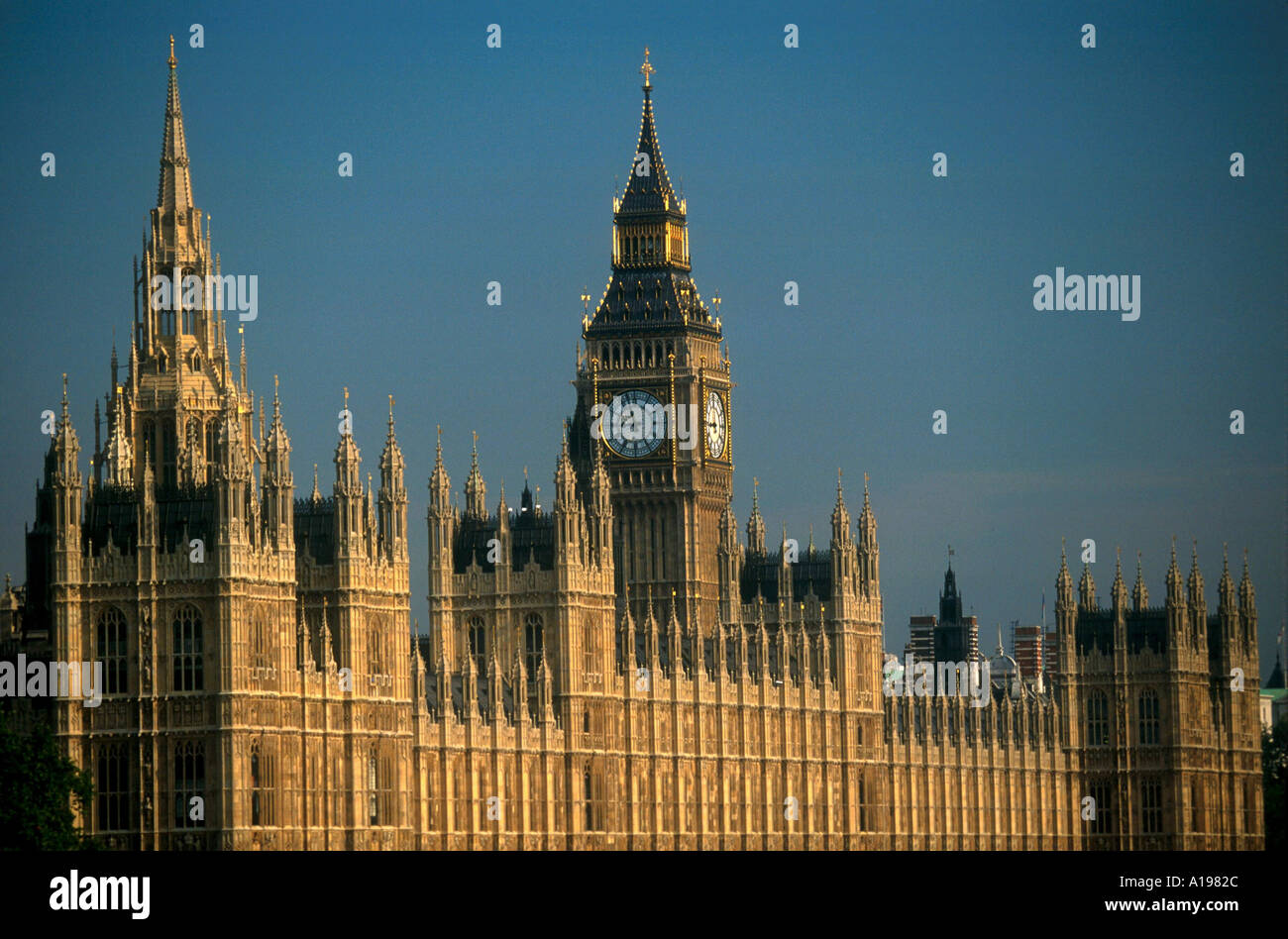 The Houses of Parliament and Big Ben Westminster London England UK R ...