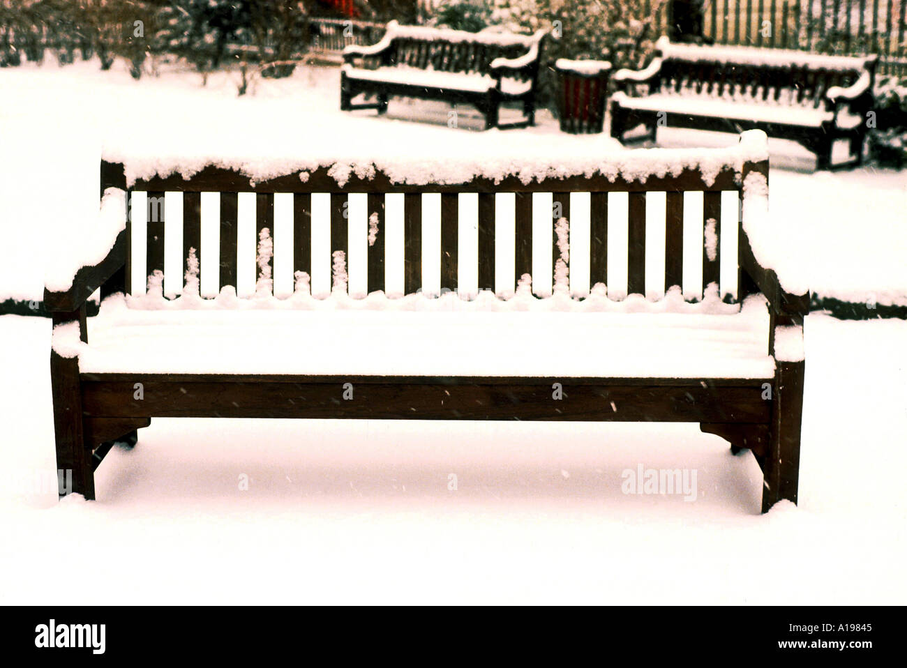 England benches hi-res stock photography and images - Alamy