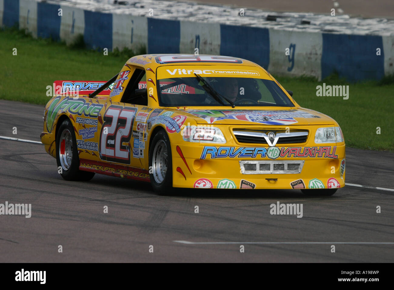 Racing pick up trucks Stock Photo - Alamy