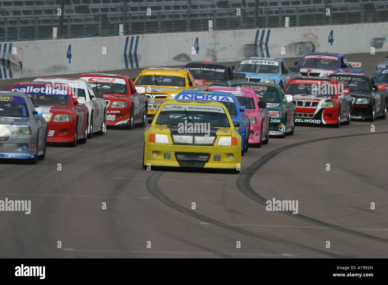 Racing pick up trucks Stock Photo - Alamy