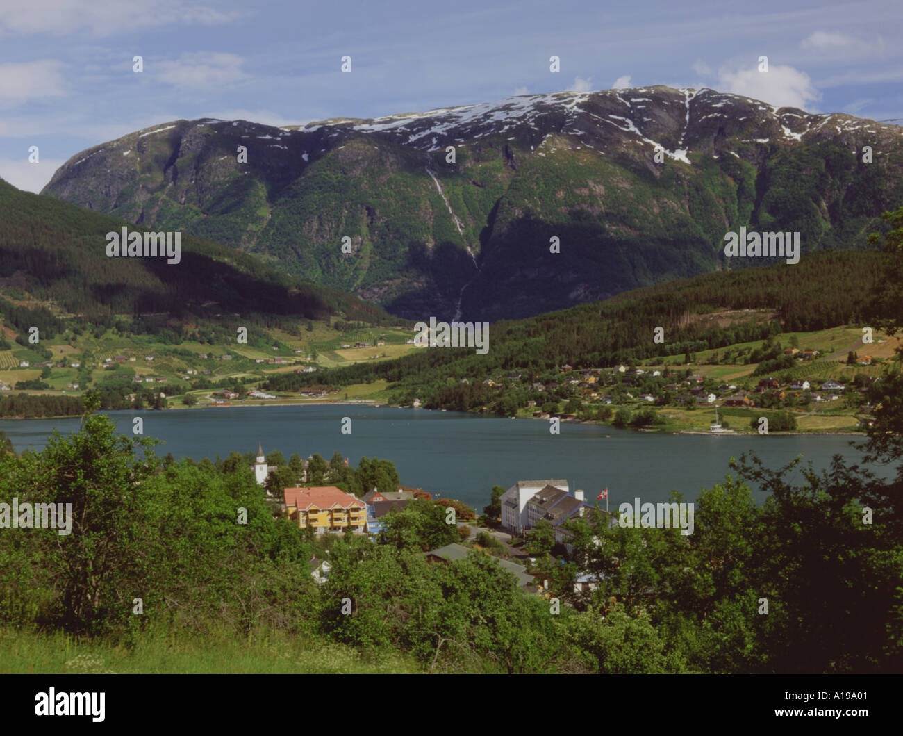 Norway Hordaland Hardanger Ulvik Stock Photo - Alamy