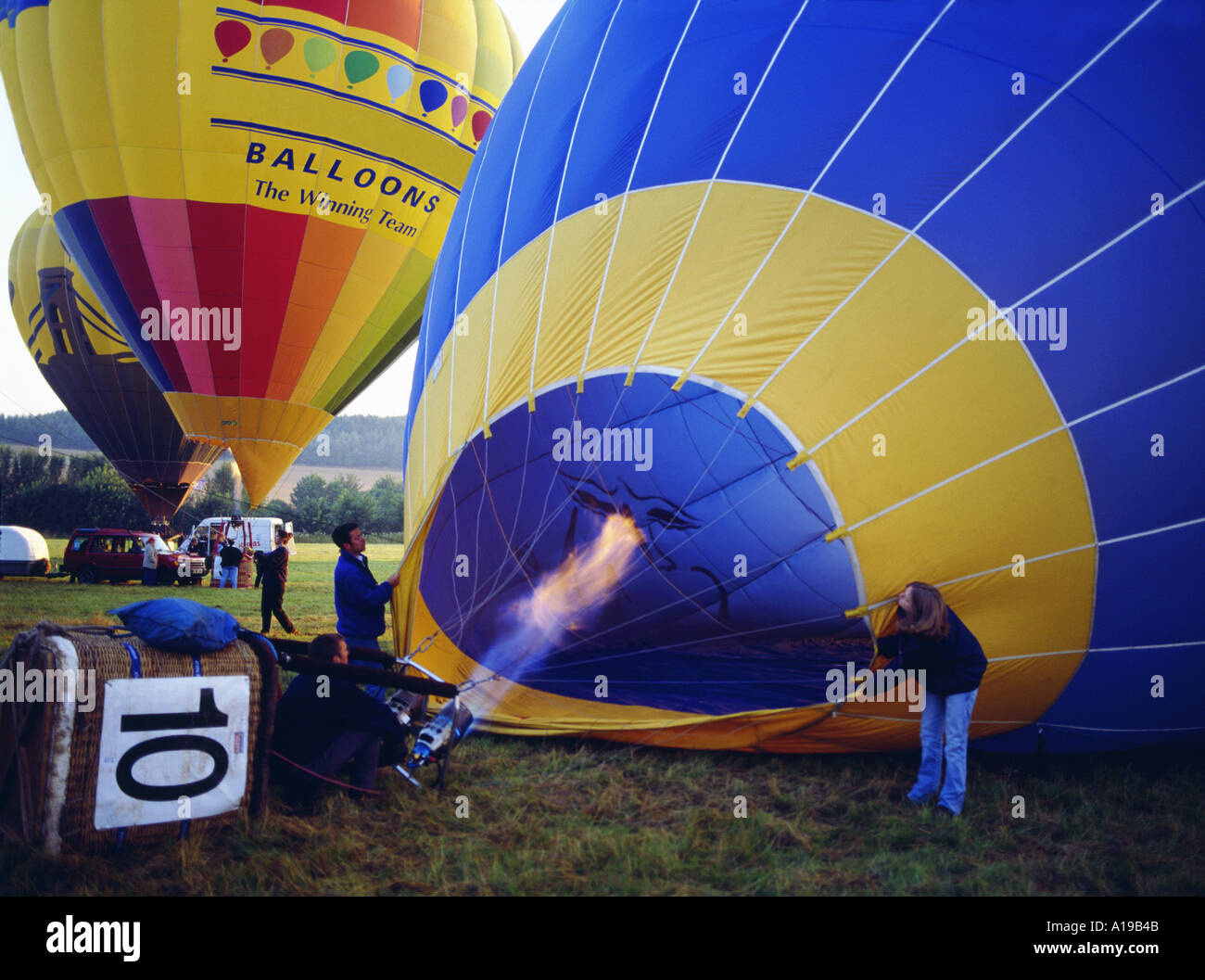 Balloon inflation inflate flame hi-res stock photography and images - Alamy