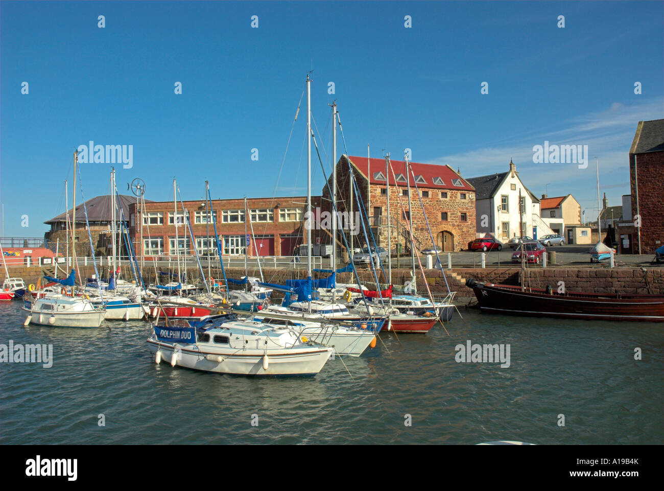 Harbour North Berwick East Lothian Scotland Stock Photo - Alamy